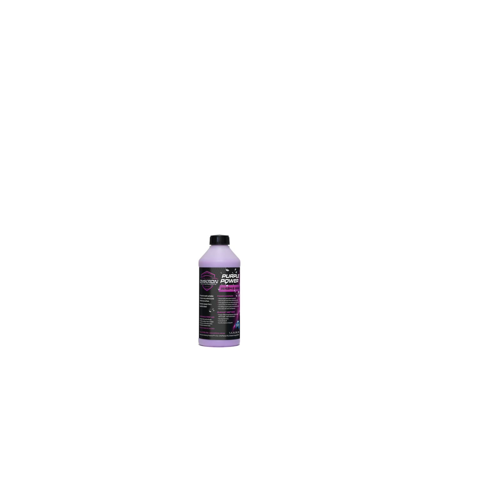 Purple Power Foam Wash & Wax | Powerblast